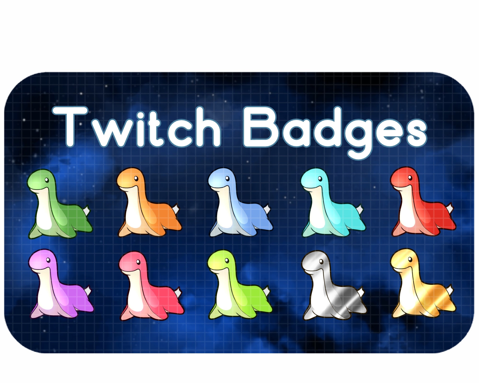 Nessie - Apex Twitch Badge Pack | Cute Twitch Badges | Apex Legends ...