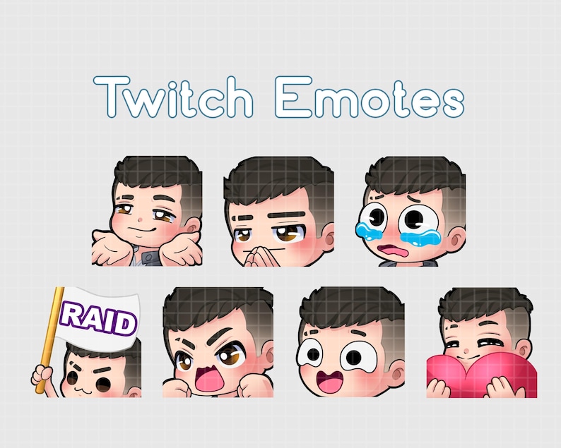 David King Emote Pack - Dead by Daylight | Cute | Chibi | Gaming | DBD ...