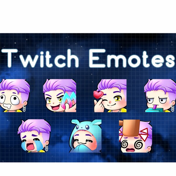 Kick Emotes - Etsy