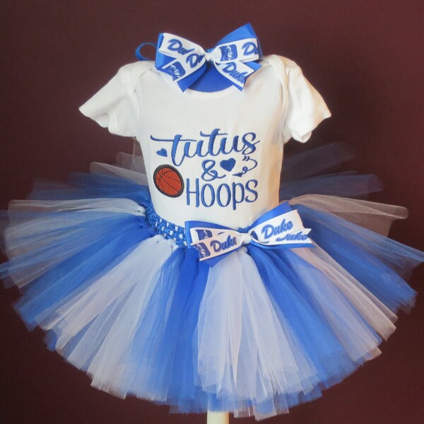 Blue and White Tutu - Etsy