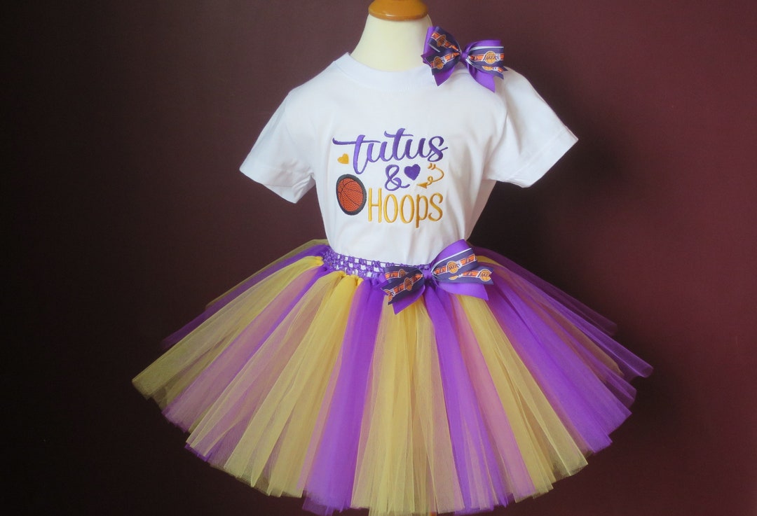 Tutus and Hoops Purple and Gold Tutu Purple and Gold - Etsy