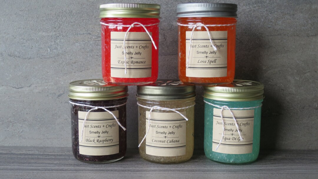 8 Oz Smelly Jelly Choose Sent Flameless Candle Room Deodorizer Auto ...