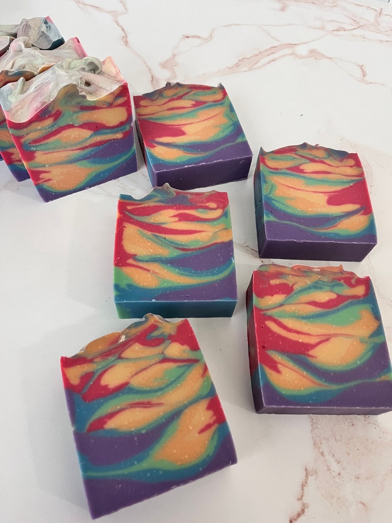 Fruity Scent Handmade Soap, Monkey Farts Soap, Strawberry Banana ...