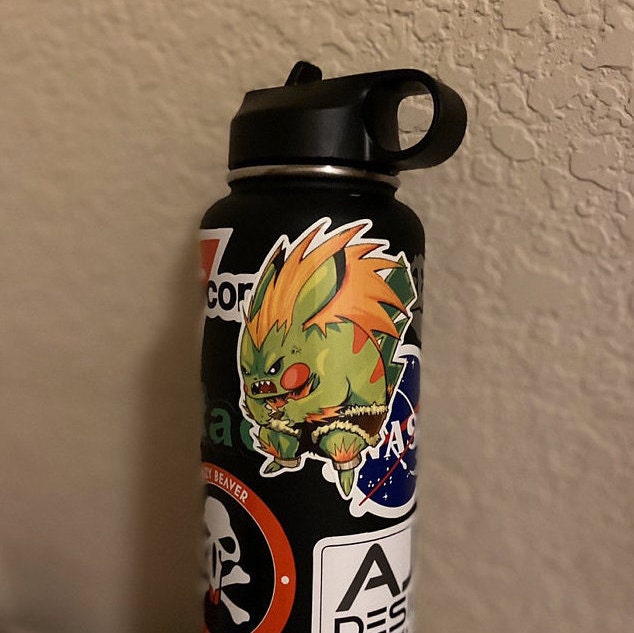 Blankachu Sticker ( Blanka + Pikachu Fan Art) - Etsy