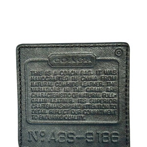 Vintage Coach # 9186 Black Small Duffle Bag, Shoulder, A-, Rehabbed! - Etsy