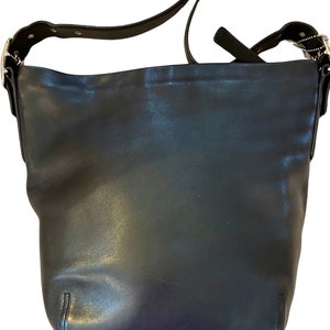 Vintage Coach # 9186 Black Small Duffle Bag, Shoulder, A-, Rehabbed! - Etsy