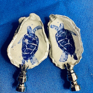 Lamp Finial Oyster Shell - Etsy