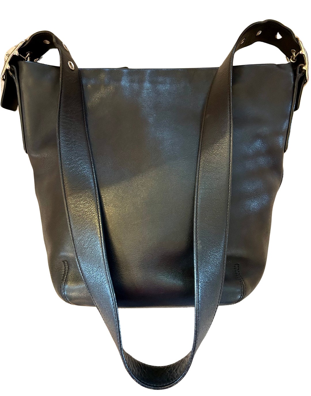 Vintage Coach 9186 Black Small Duffle Bag Shoulder A - Etsy