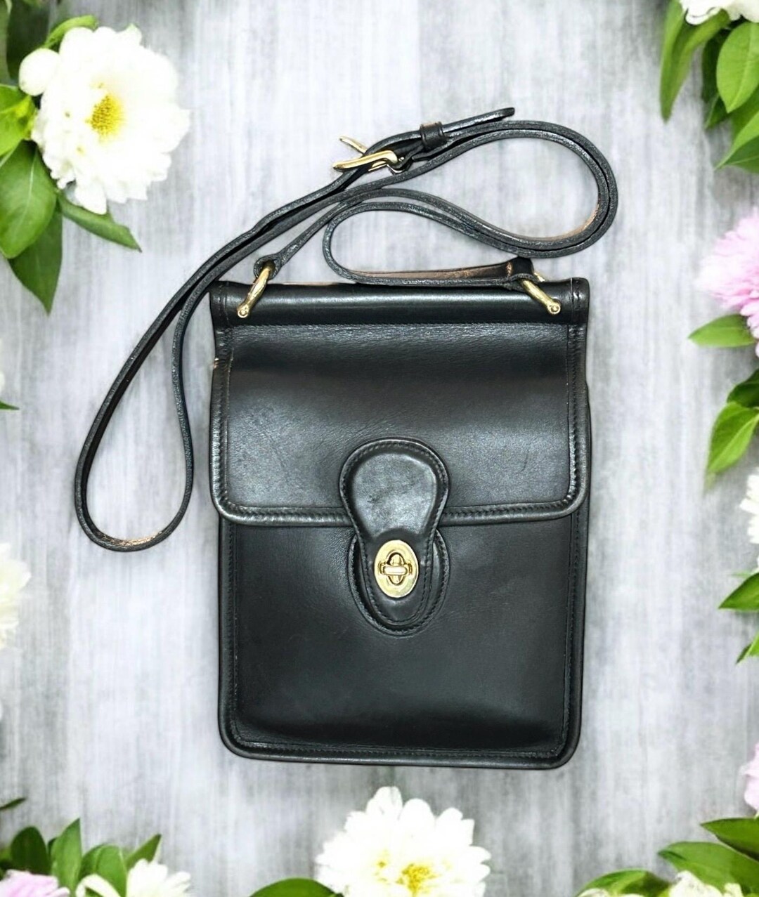 Vintage Coach Murphy Bag, Leather Crossbody #9930 - Rehabbed, Great ...