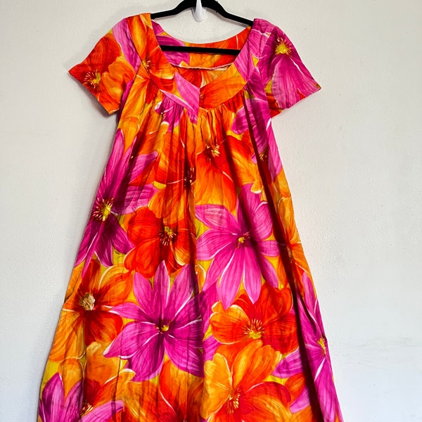Psychedelic Hawaii Dress - Etsy