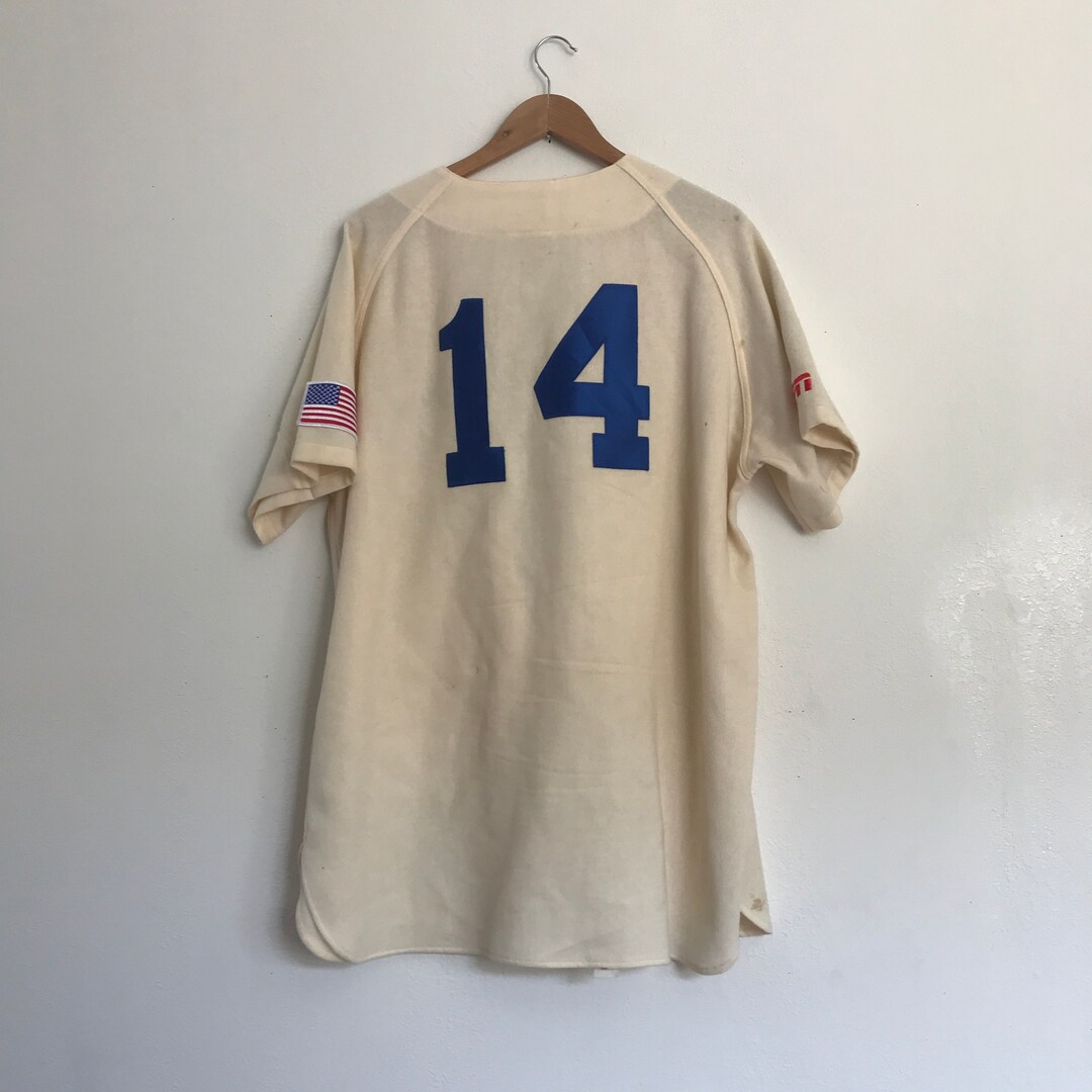 COOPERSTOWN Classic ESPN Baseball Shirt / Wool Baseball Shirt ...