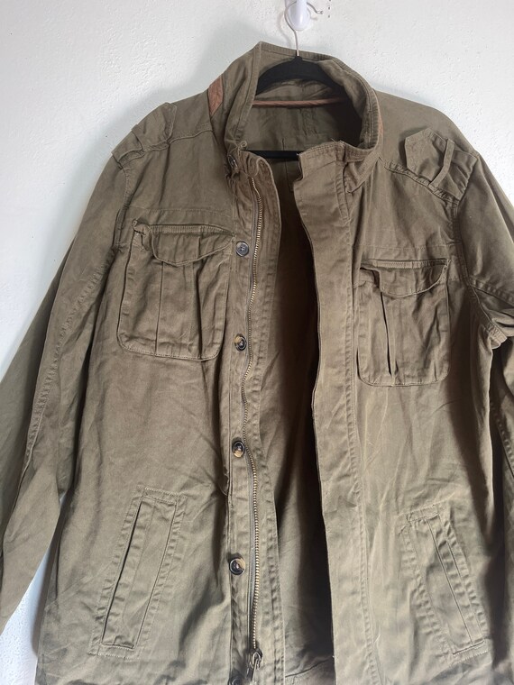 REMOVABLE LINING - 2-in-1 MILITARY Jacket - Olive Sno… - Gem
