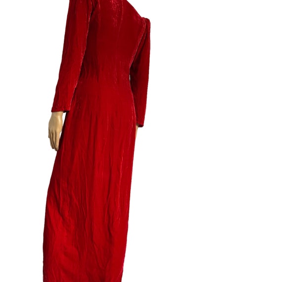 FIRE VELVET - Red Dress / Sequin Red Dress / Christma… - Gem