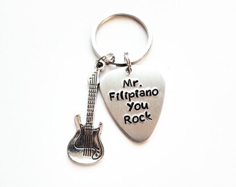 You Rock Keychain - Etsy