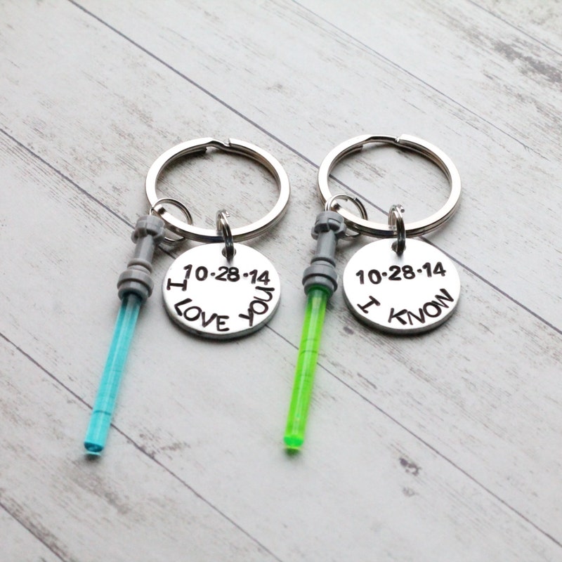 I Love You Keychain - Etsy
