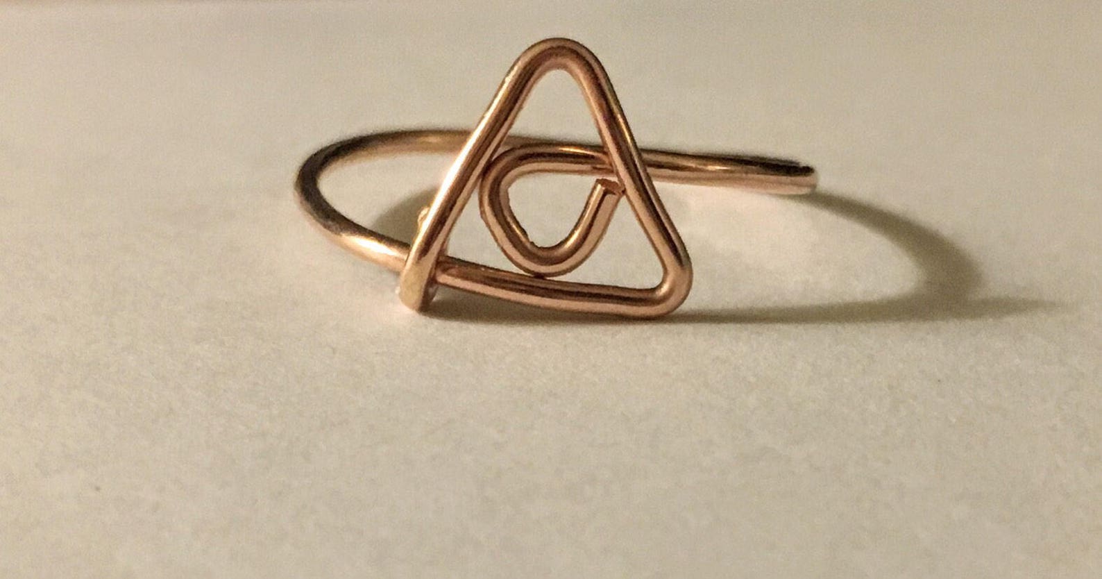 Triforce Ring legend of Zelda Jewelry triangle 14K Gold - Etsy