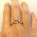 Xoxo Ring 14K Gold /rose Gold-filled /sterling Silver hugs and Kisses ...