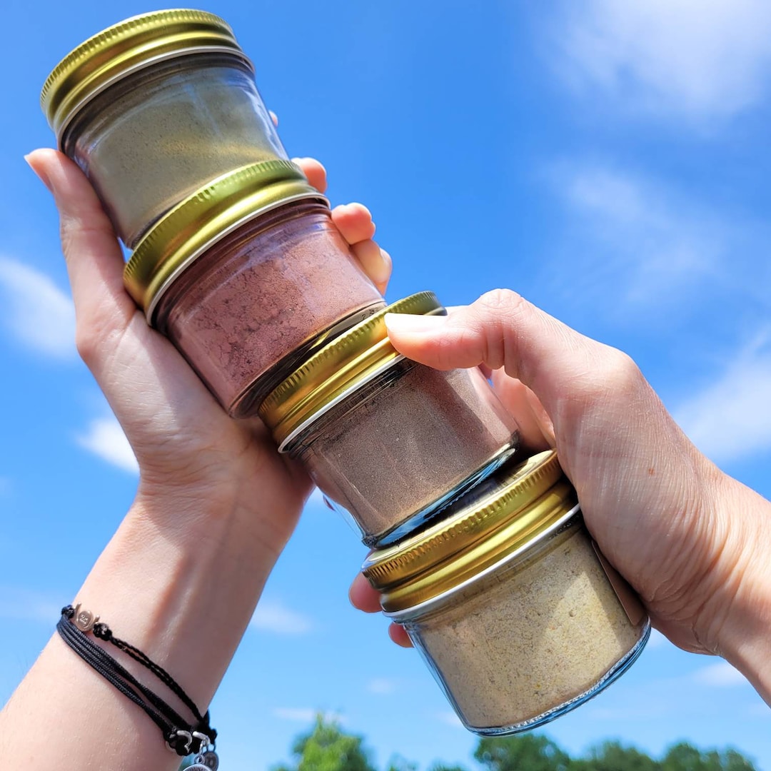 Organic Botanical Clay Facial Mask - 100% Natural - Face - Spa Day ...