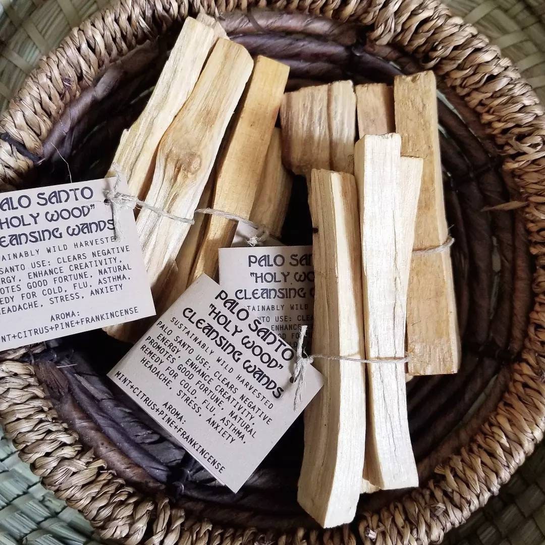 Palo Santo Incense Sticks Holy Wood Smudge Ritual Mind - Etsy