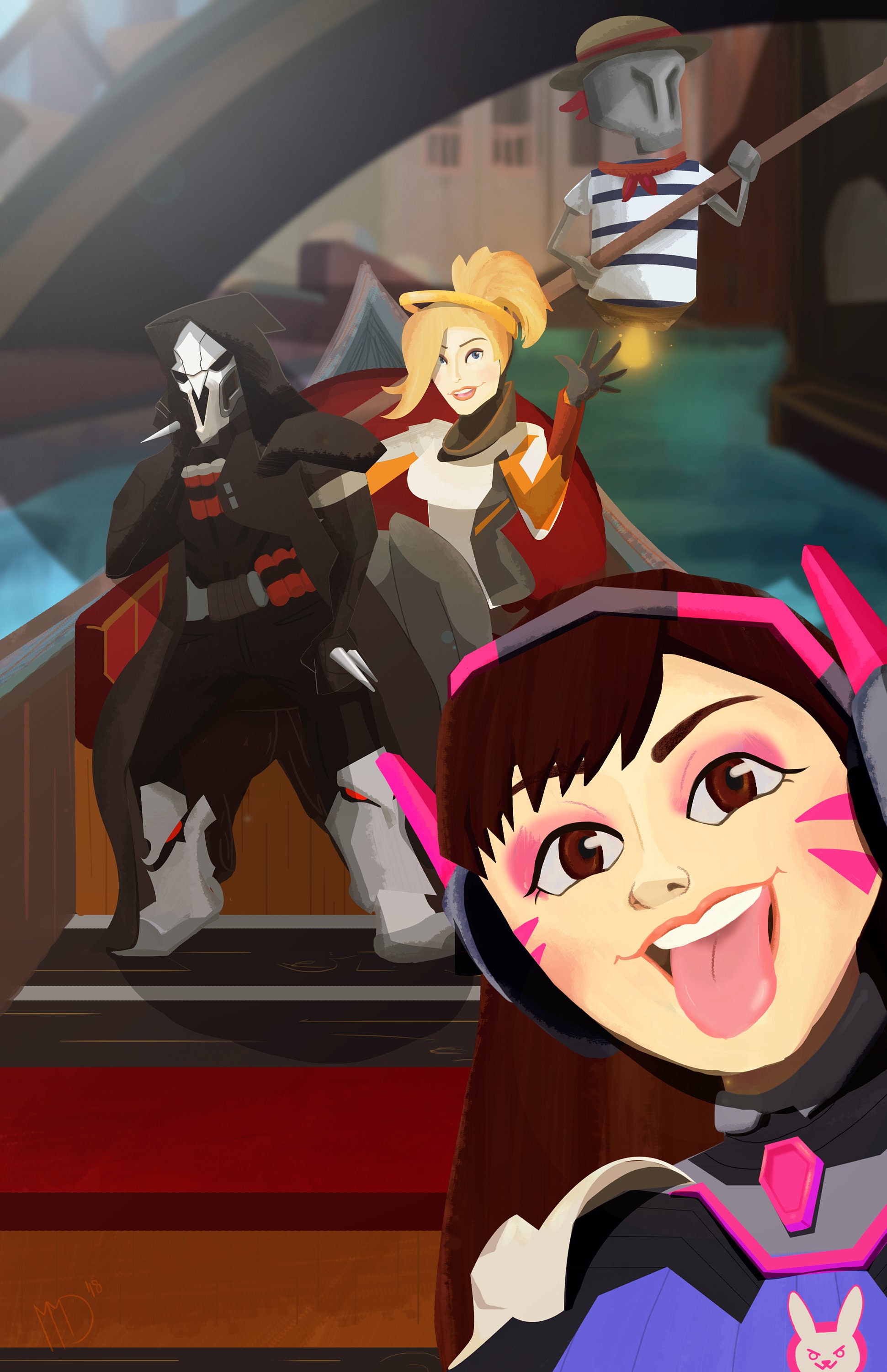 Overwatch Rialto Gondola Selfie - Etsy