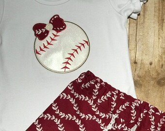 Girl baseball shirt | Etsy