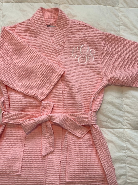 Personalized Robe Waffle Robe for Women Bridal Party Gift - Etsy