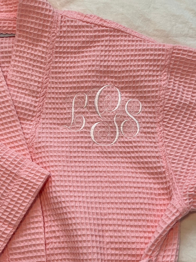 Personalized Robe Waffle Robe for Women Bridal Party Gift - Etsy