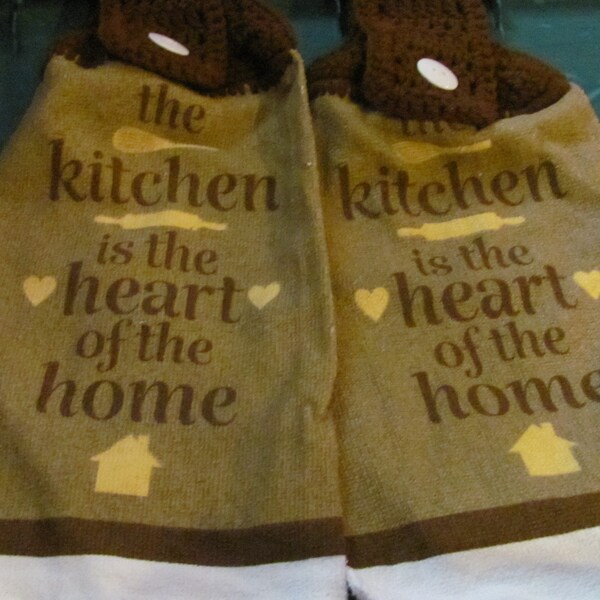 Heart Kitchen Towel - Etsy