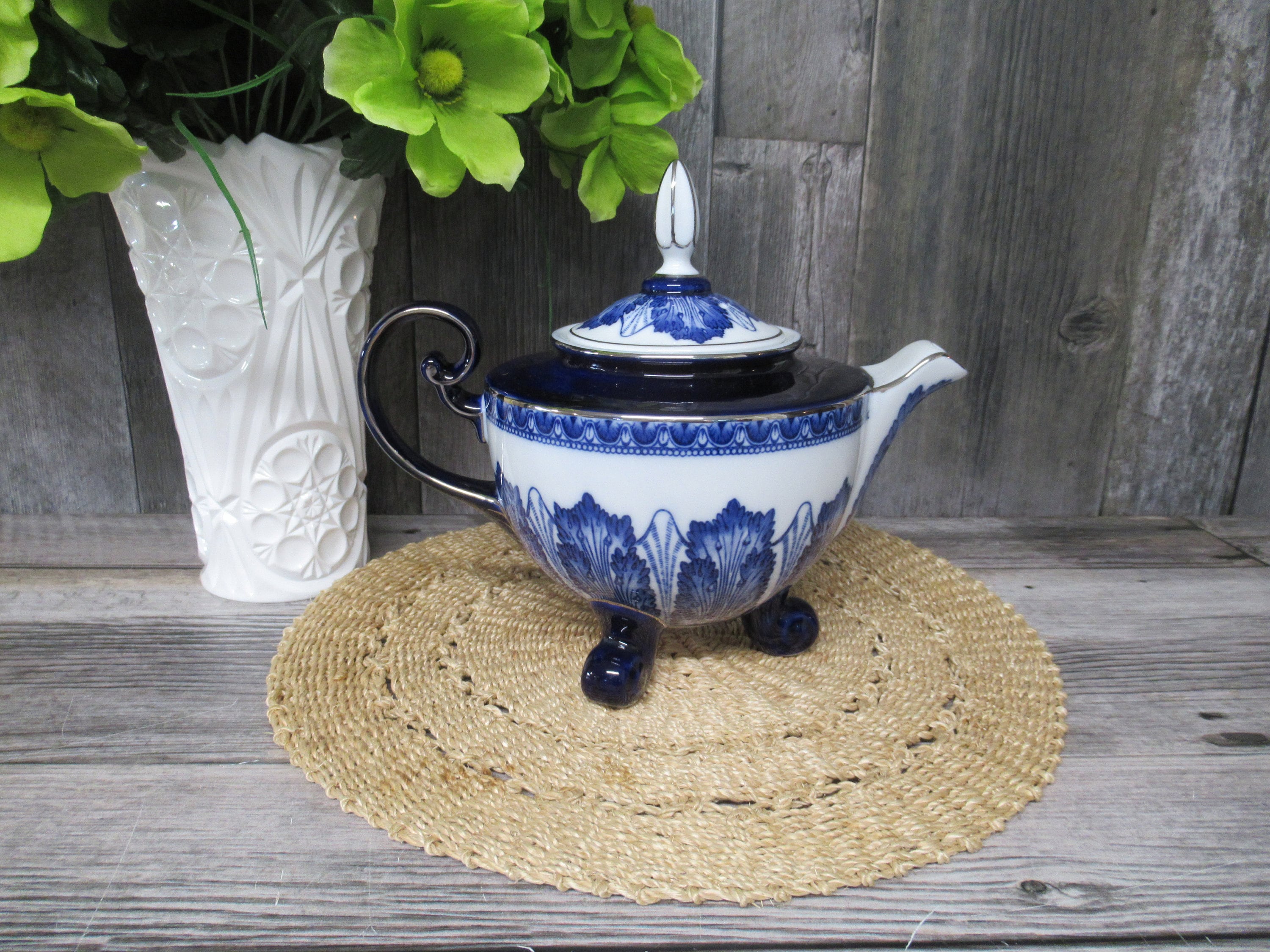 Blue and White Bombay Porcelain - Etsy Canada