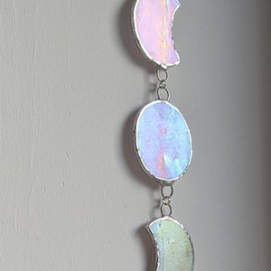 Stained Glass Moon Phase Hanger - Etsy UK