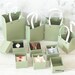 Light Green Paper Boxcraft Jewelry Gift Boxjewelry - Etsy