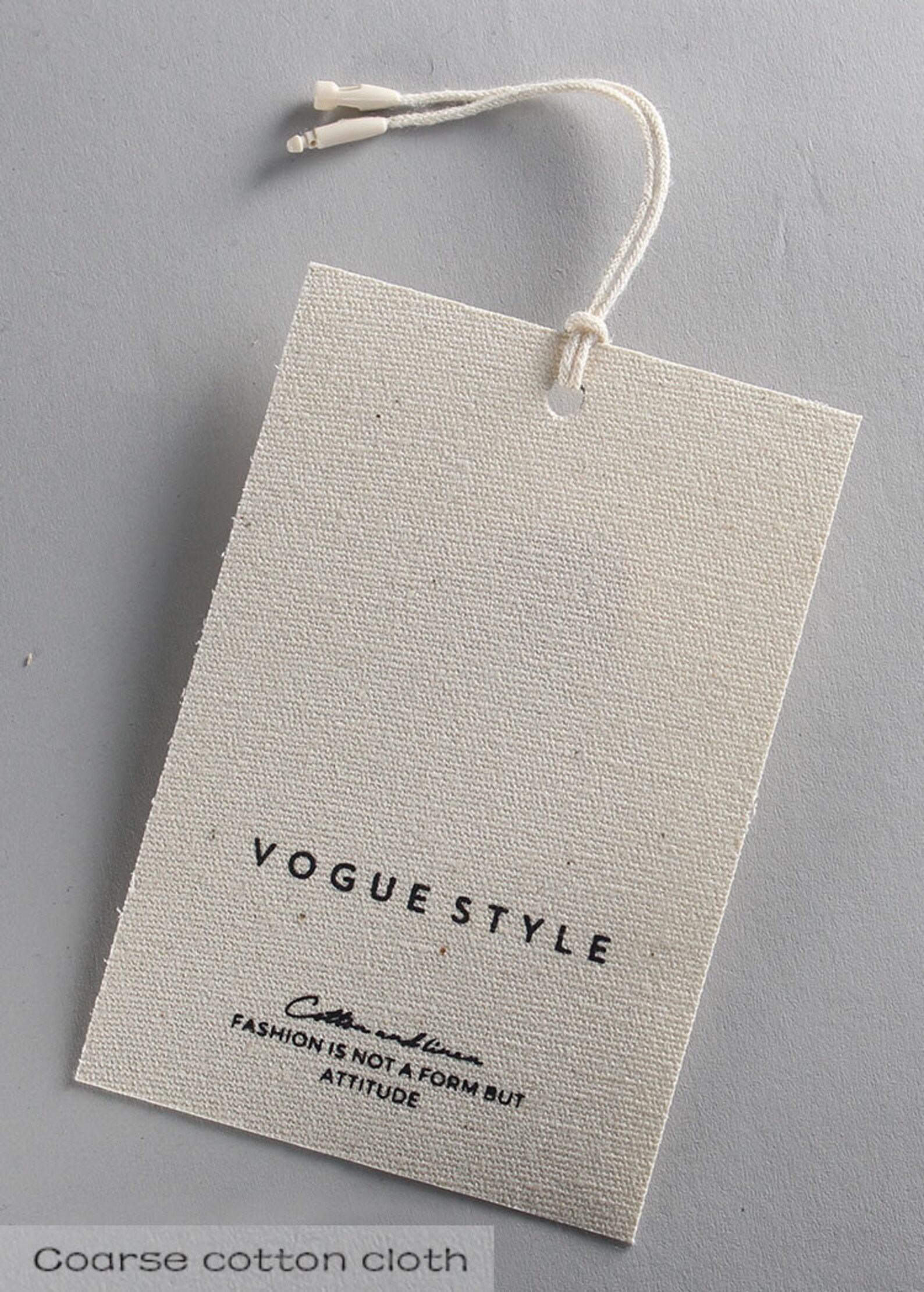 1000 Pcs Custom Cotton Hang Tag Beige / White Cotton Hang | Etsy