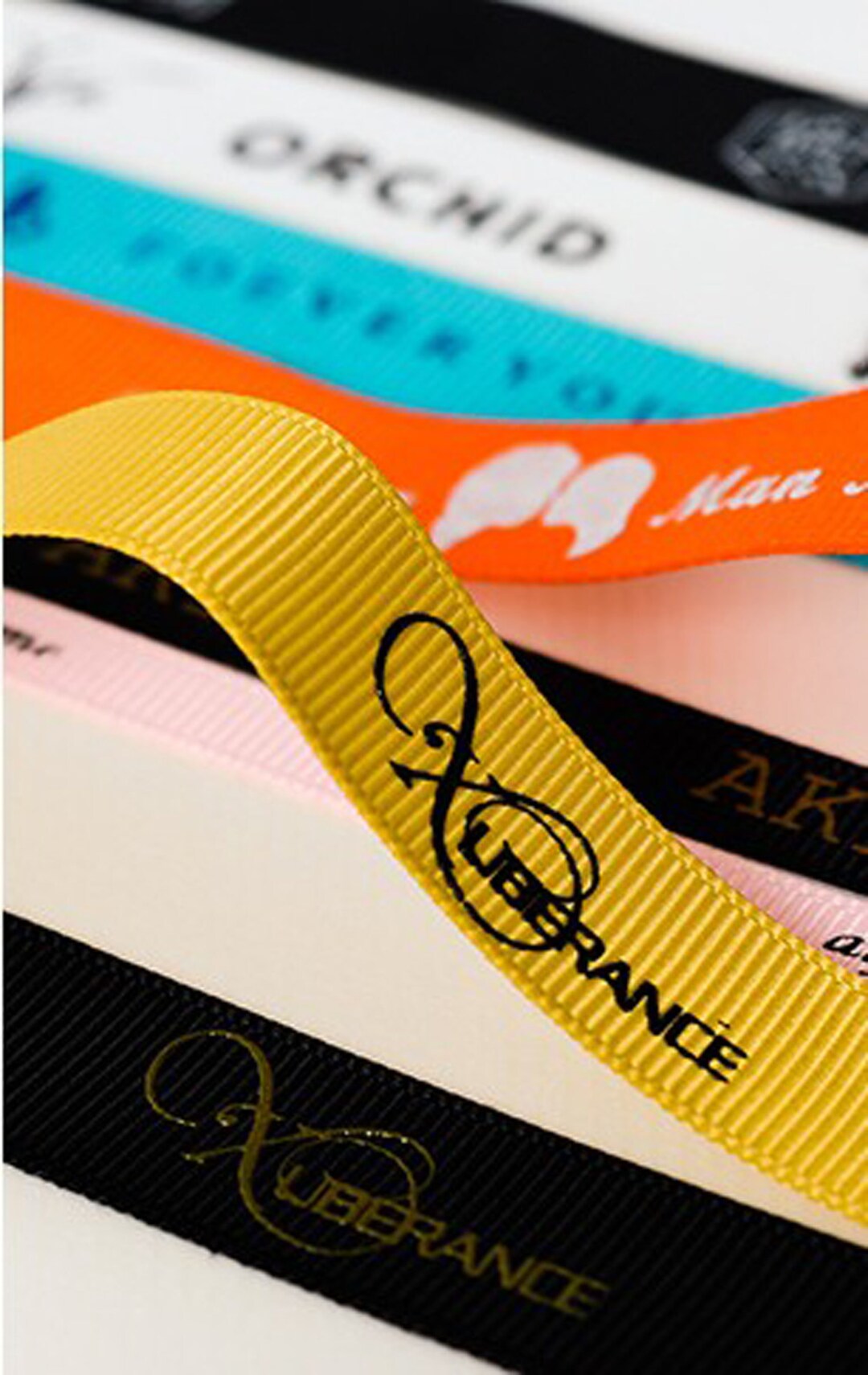 100 Yards Personalized Grosgrain Ribbon, Multiple Color Options, for ...