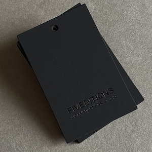 1000 Custom Single Black Hang Tags,tags for Clothing,price Tag,swing ...