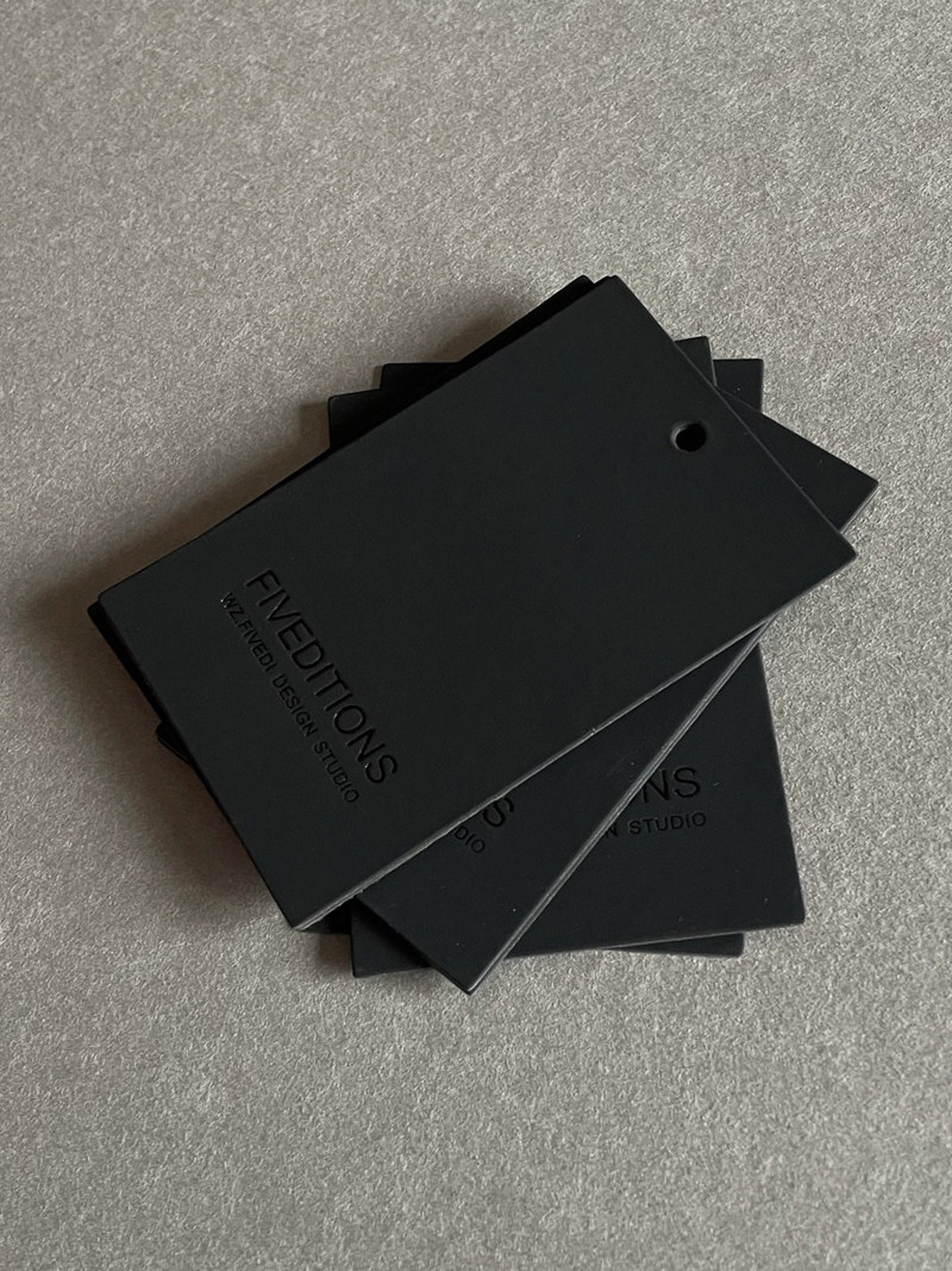 1000 Custom Single Black Hang Tagstags for Clothingprice - Etsy