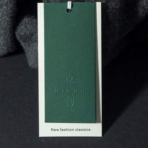 Custom Green Hang Tags | Choose Your Material, Size, Color & Design to ...