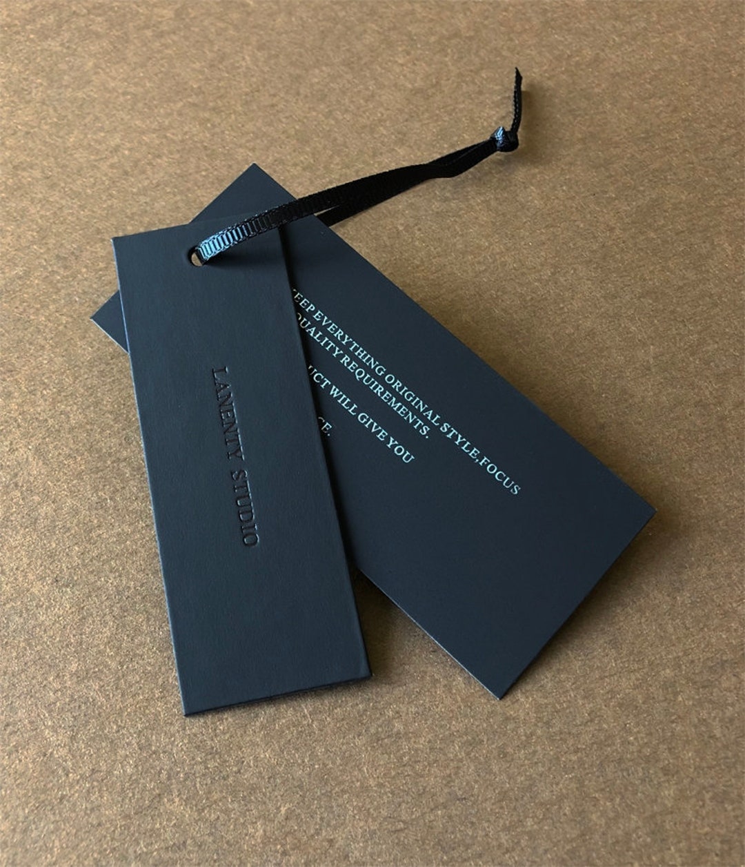 1000 Custom Double Hang Tags,clothing Hang Tag, Personalized Double ...