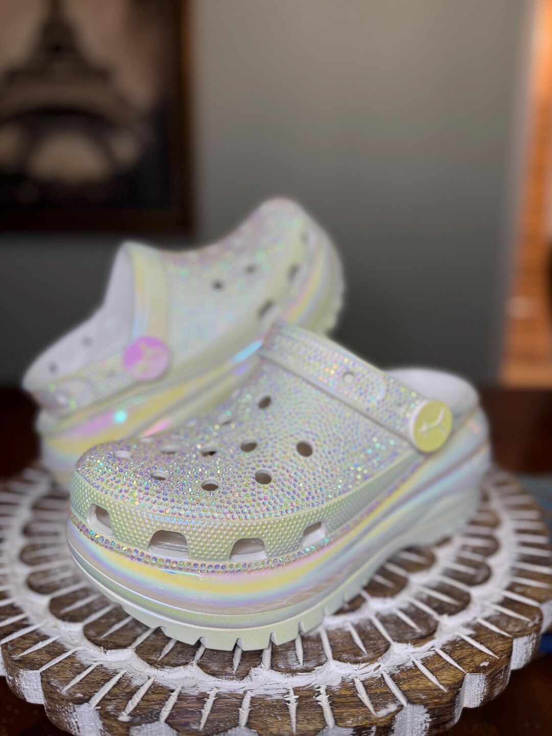 Custom Bling Shoe Service | Personalized Crystal Sneakers | Hand ...