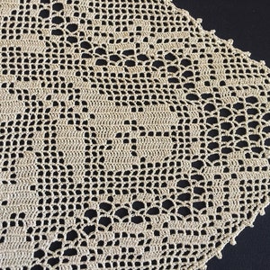 NASTURTIUM Mary Card Designed Crochet Lace Doily (english Chart No 87 ...