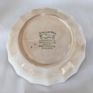 Vintage Lancaster & Sandland Hanley Ltd. Trinket Dish Dish With Old ...