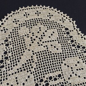 NASTURTIUM Mary Card Designed Crochet Lace Doily (english Chart No 87 ...
