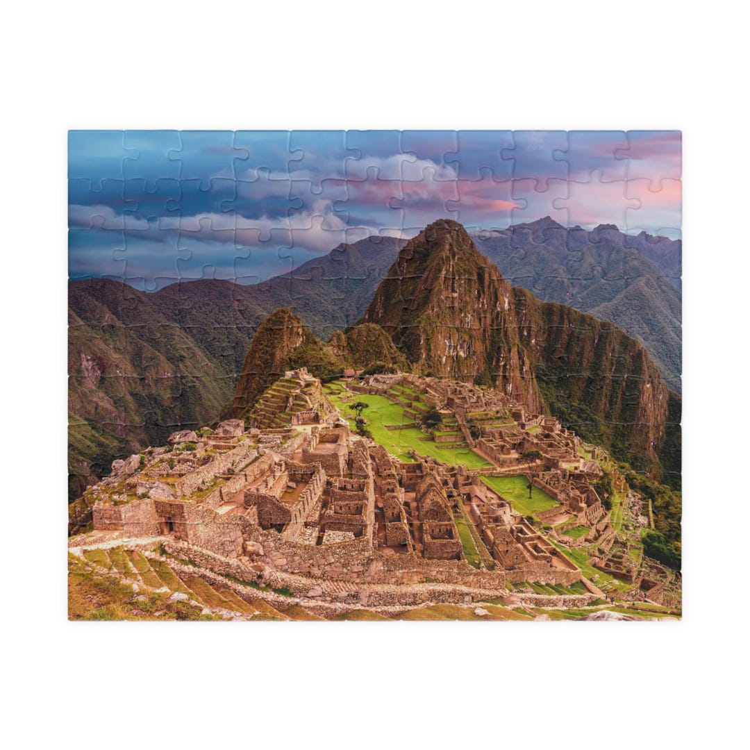 Machu Picchu Puzzle Scenic Piece for Relaxation, Gift for Travelers ...