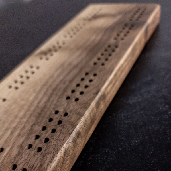 Rustic Cribbage Board - Etsy