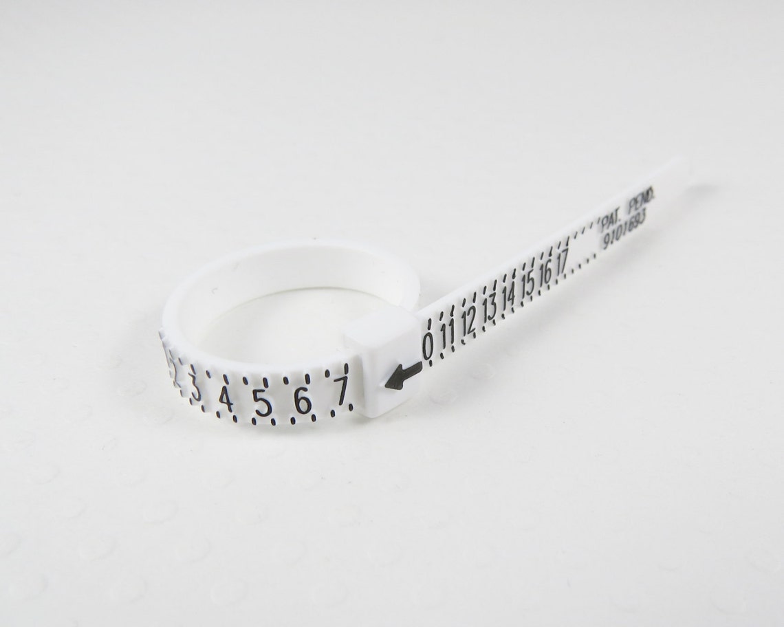 Ring Sizer Plastic Multisizer US / Canadian Ring Sizes - Etsy