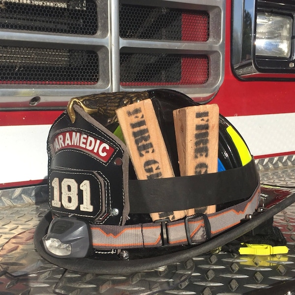 Firefighter Wood Door - Etsy