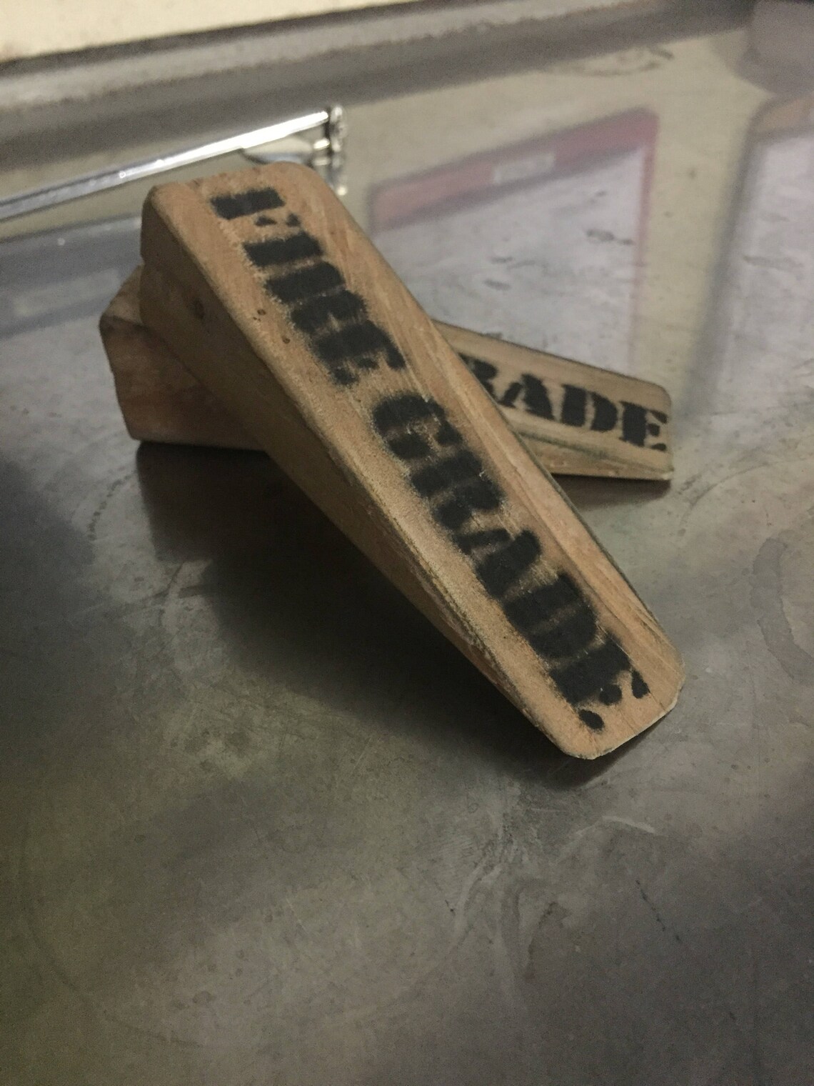 Firefighter Wood or Wooden Door Chocks - Etsy