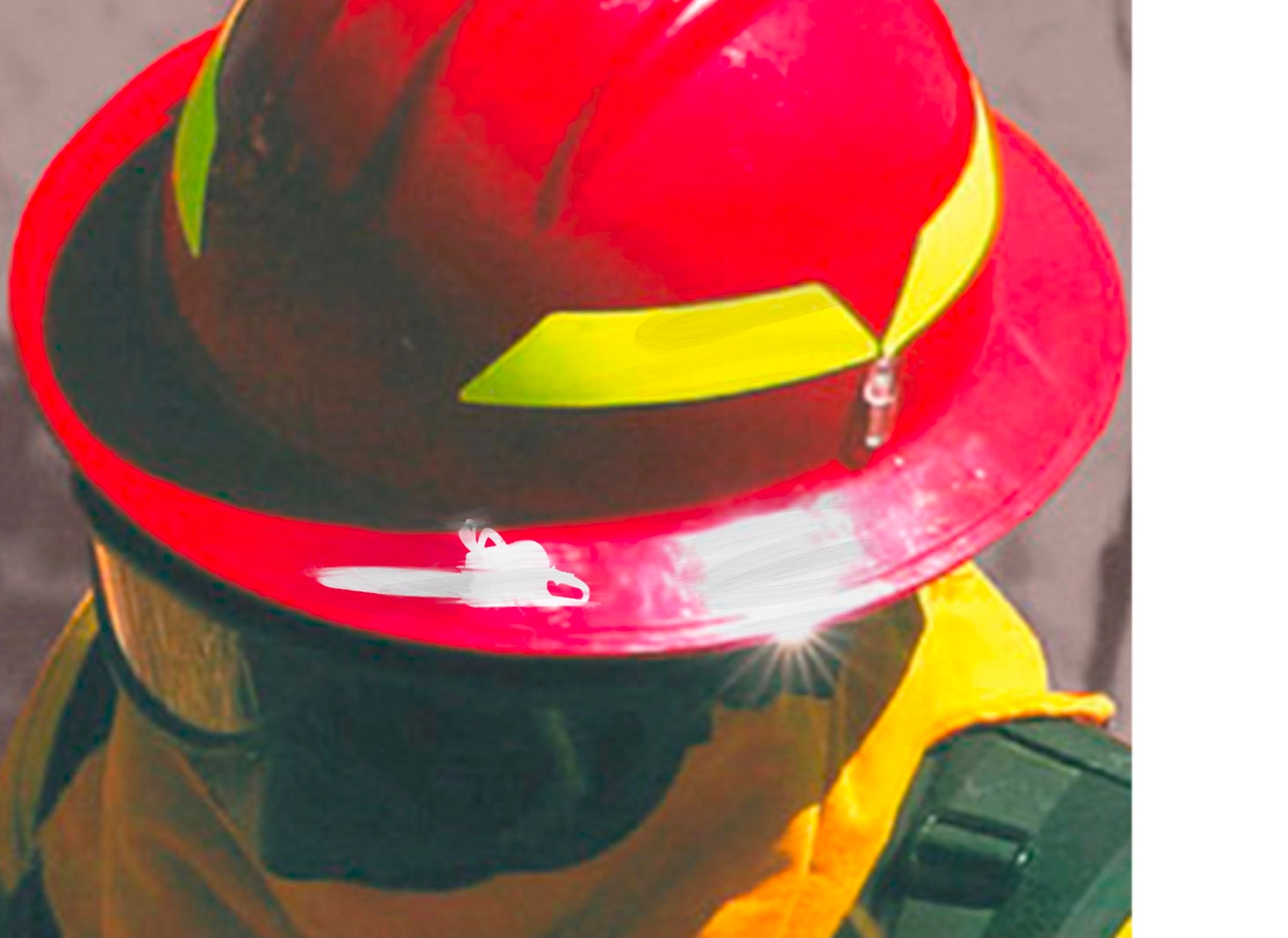 Wildland Firefighter Chainsaw Sticker for Wild Fire and - Etsy