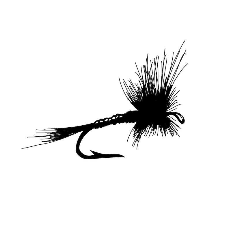 Fly Fishing Sticker - Etsy