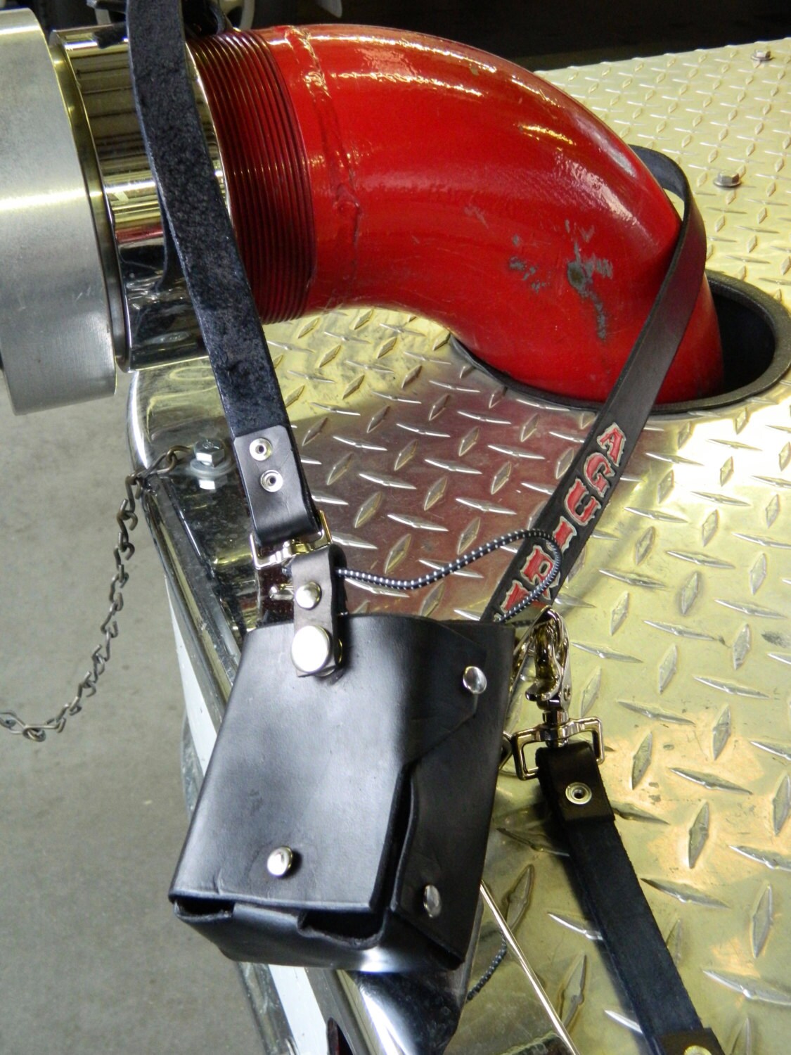 Fire Radio Strap With Bucket Firefighter Radio Holder With - Etsy