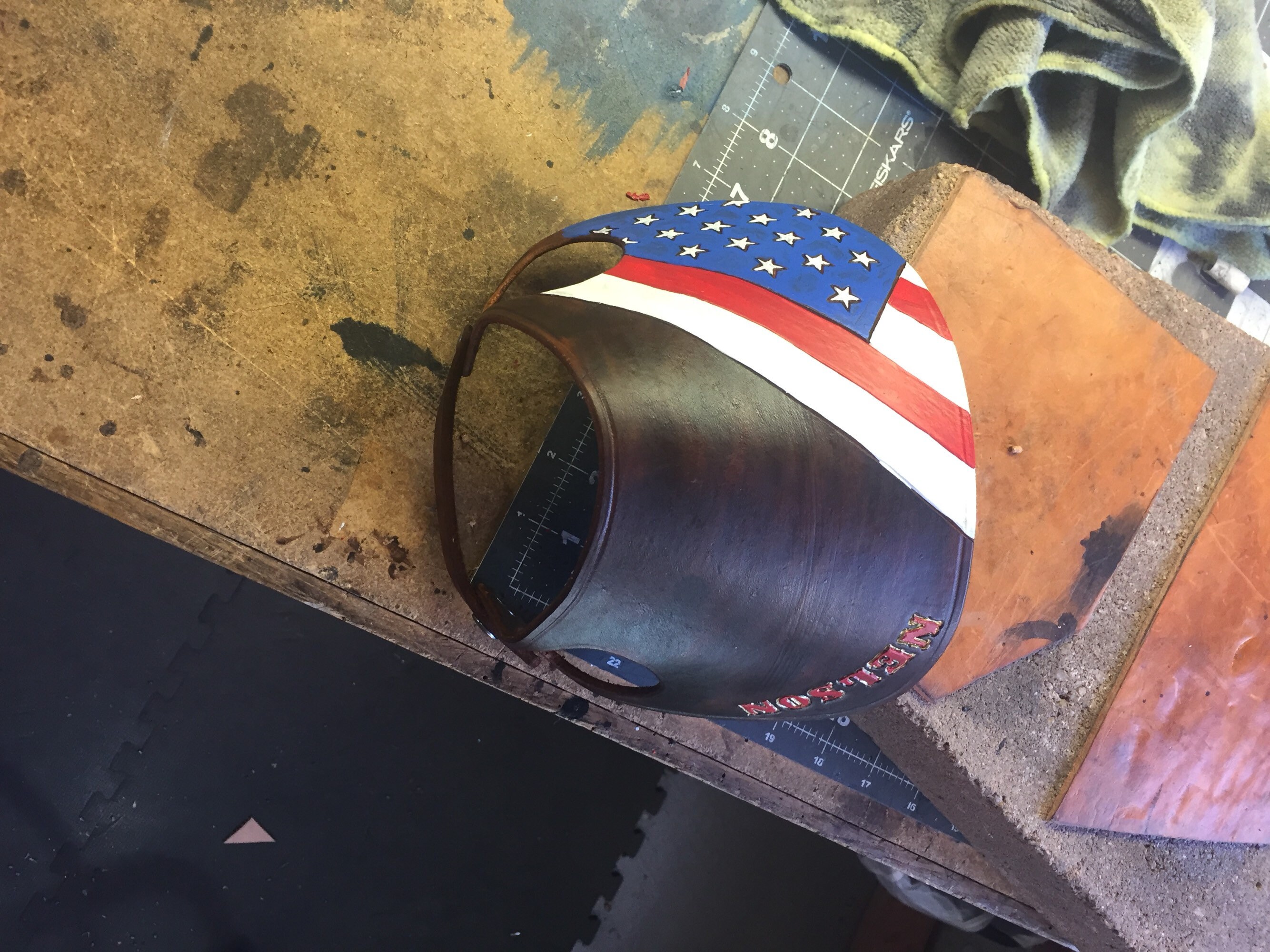 Custom Leather Scba Mask Shield Cover - Etsy Hong Kong